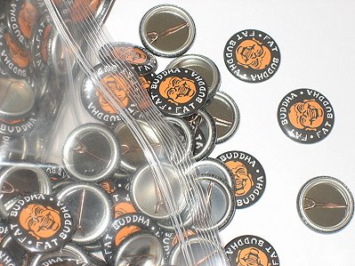 100 25mm 1" Button Badges